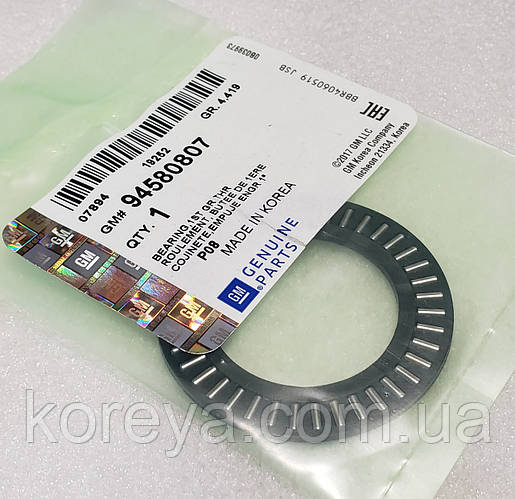 Подшипник КПП (шайба) Ланос Нубира, игольчатый 1-й передачи Корея ...