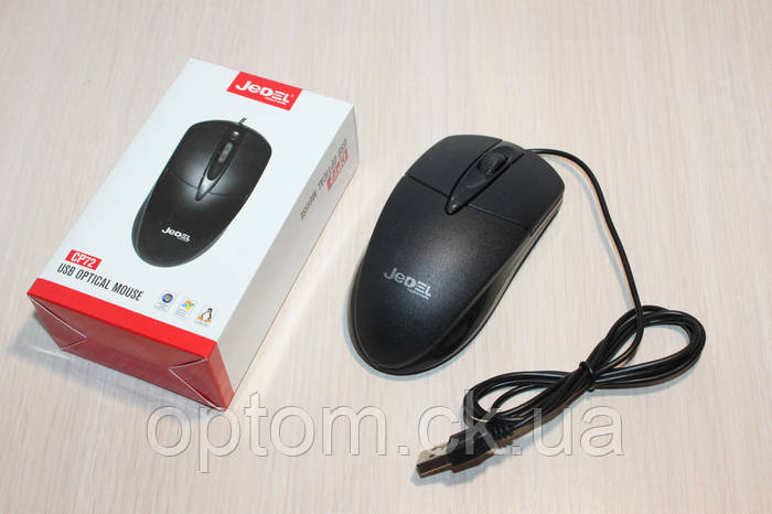 Купить Мышка JEDEL CP72 USB Black, цена 58.30 ₴ — Prom.ua (ID#1847251883)