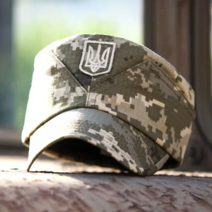 Купити Кепка-мазепинка Тренд з Вишитим Гербом MM14 Size 61, ціна 330 ...