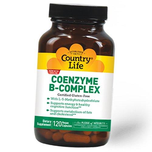 Купити Комплекс осрінзимів групи B Coenzyme B-Complex Country Life 120 ...