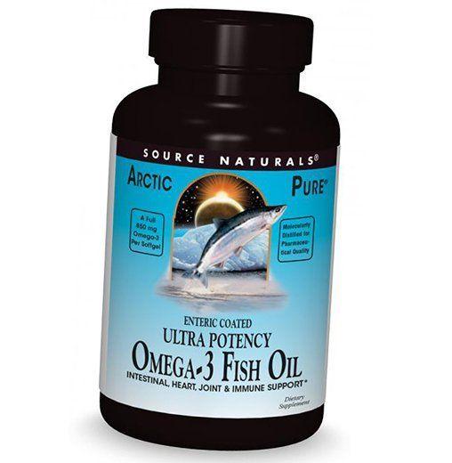 Ultra Potency Omega-3 Fish Oil Source Naturals 120гелкапс (67355008 ...