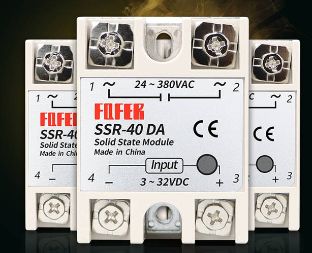 Купити Твердотільне реле SSR-40 AA, ціна 180.40 ₴ - Prom.ua (ID ...