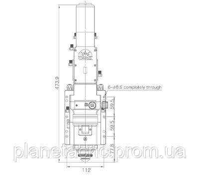 Лазерная головка для оптоволоконного лазерного станка WSX NC60 с ...