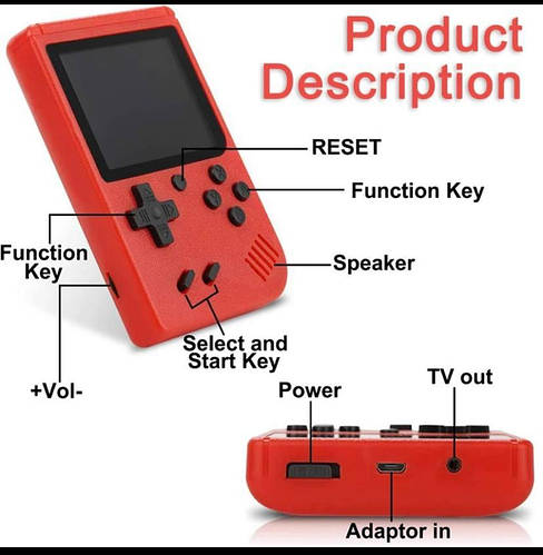 Купить Игровая приставка Retro FC Game Box Sup Dendy 400 in 1, цена 477 ...