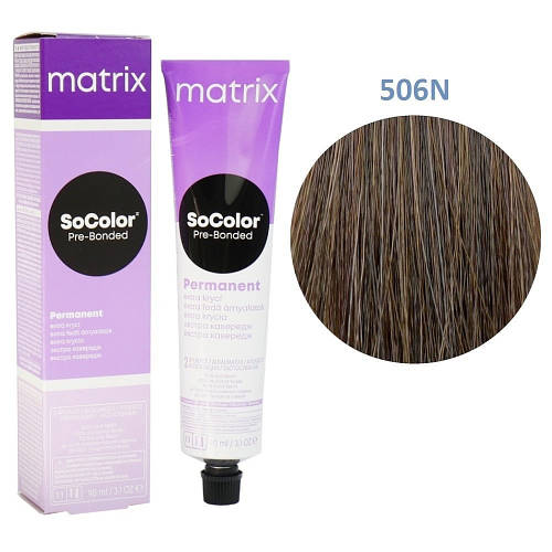 Фарба для 100% зафарбовування сивини Matrix SoColor Pre-Bonded ...