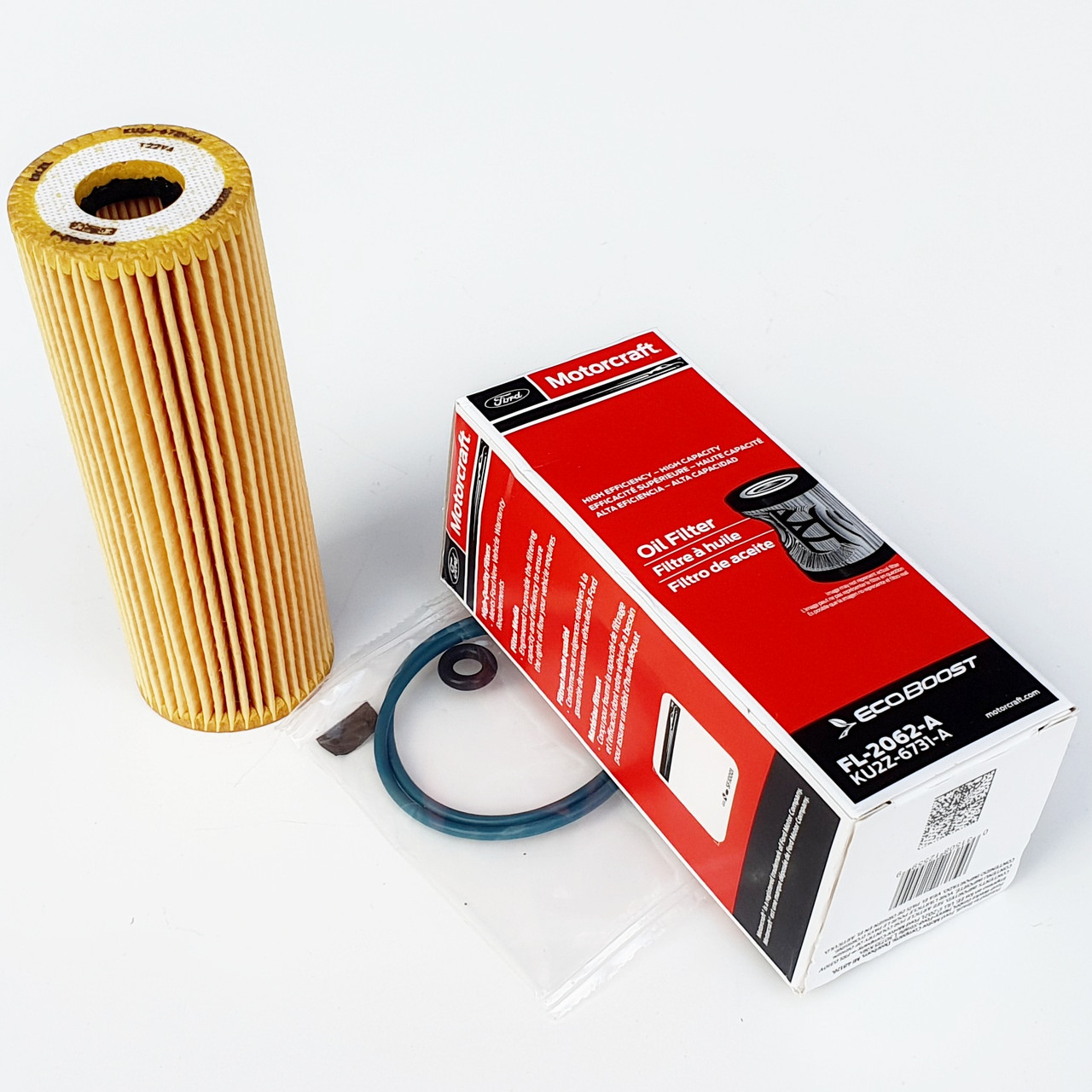 Фильтр масляный 2.7 EcoBoost Ford Edge (Motorcraft FL2062A, FL2062AB12 ...