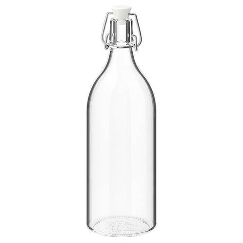 Бутылка с крышкой IKEA KORKEN (ИКЕА КОРКЕН). 30213552. Стеклянная (ID ...