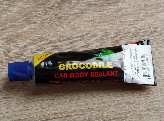 Купить Герметик полиуретановый шовный серый CROCODILE PU 210FC 60g ...