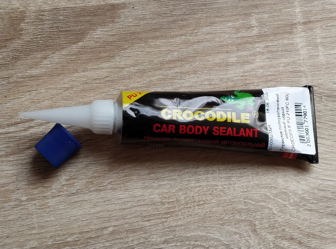 Купить Герметик полиуретановый шовный серый CROCODILE PU 210FC 60g ...