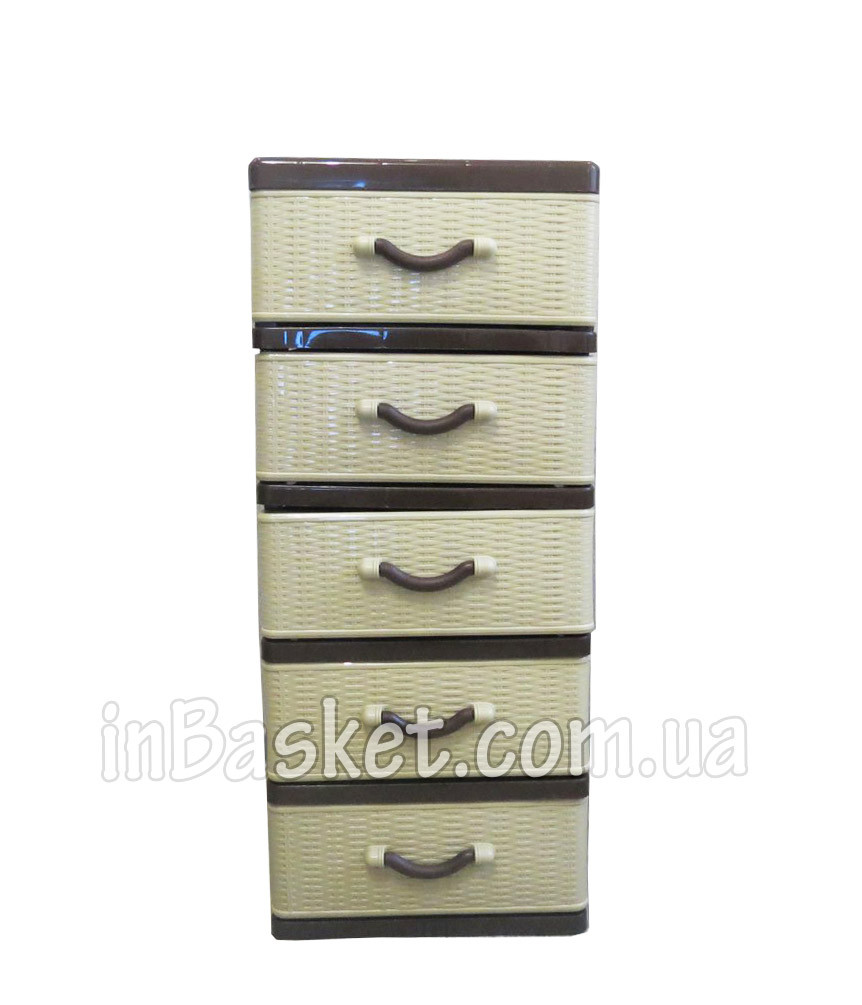 Пластиковые комоды на 4 и 5 ящиков для кухни Mini оптом и в розницу в ...