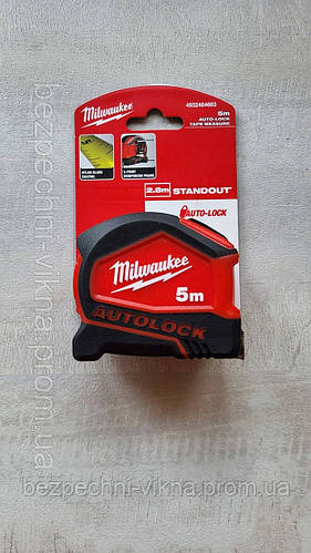 Купить Рулетка Tape Measure Autolock 5 m MILWAUKEE, цена 490 ₴ — Prom ...
