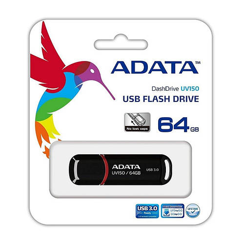 Купить Flash A-DATA USB 3.2 AUV 150 64Gb Black, цена 179.50 ₴ — Prom.ua ...