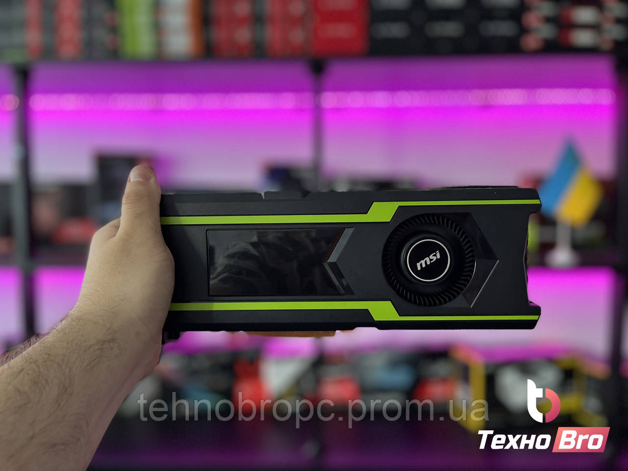 ТОП Msi Aero GTX 1080TI 11GB Игровая видеокарта для пк ТехноБро (ID ...