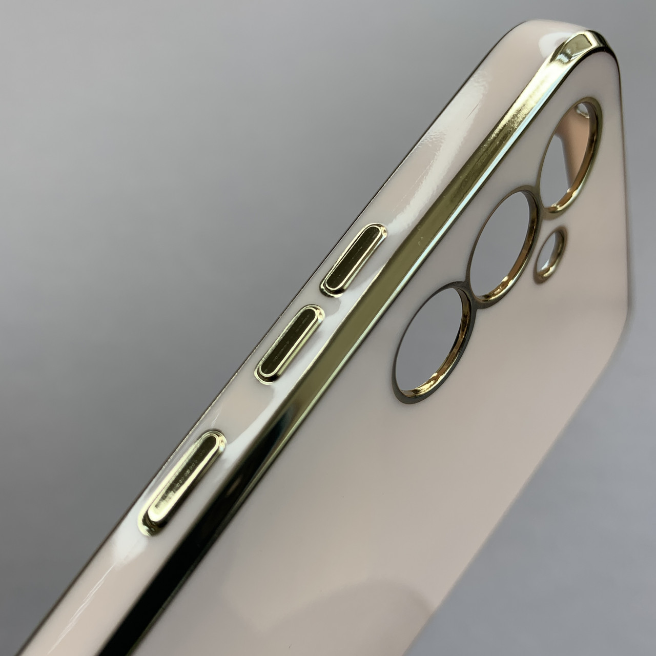 Купить Чехол для Samsung Galaxy A34 5G глянцевый с золотой окантовкой ...