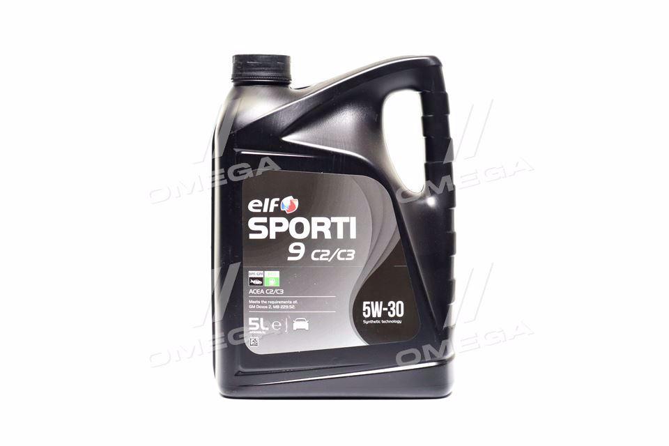 Купити Олива моторна ELF SPORTI 9 C2/C3 5W-30 (Каністра 5л) 214253 Ukr ...