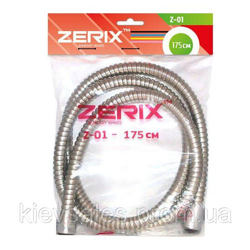 Купить Шланг ZERIX Chr.Z-01 175 см ZX0199 KS, код: 2401516, цена 101 ...