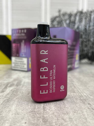 Купить Elfbar bc 5000 ultra 5% raspberry watermelon ЛГ6106, цена 550 ...