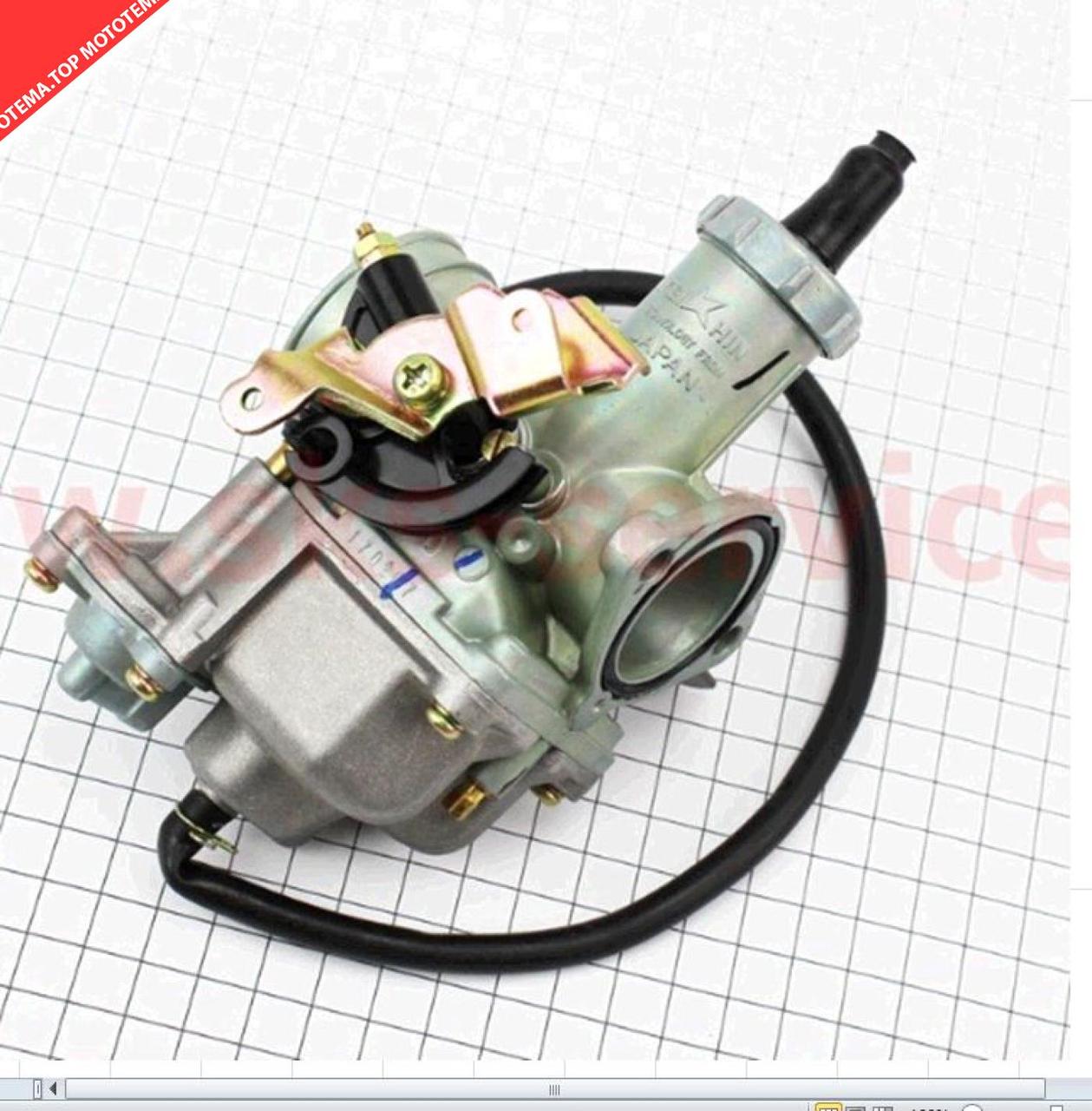 Карбюратор на Четырехтактный 4Т CB/CG 200 (PZ30, Ускорительный Насос, Ручной Дроссель) HKS ...