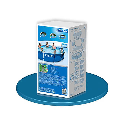 Купить Бассейн круглый каркасный прочный Intex 28212 с фильтром и ...