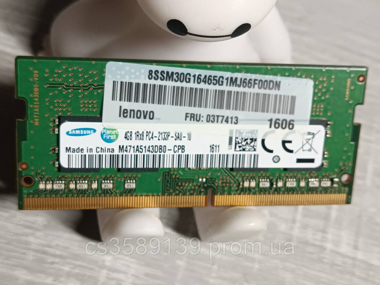 SODIMM Оперативная память для ноутбука 4gb Samsung DDR4 - 2133 МГц PC4 ...