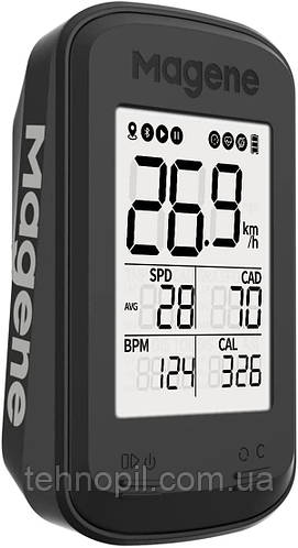 Magene C206 Pro GPS Black Велокомпьютер c подсветкой Bluetooth и ANT+ ...
