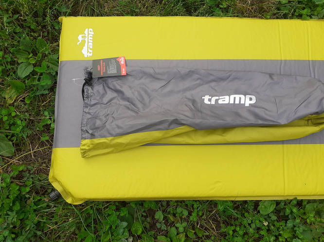 Коврик самонадувающийся Tramp Каремат туристический самонадувной матрас ...