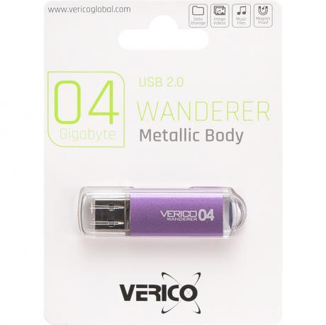 Купить Флешка Verico USB 4Gb Wanderer Purple 600524, цена 135.88 ₴ — Prom.ua (ID#1858977031)