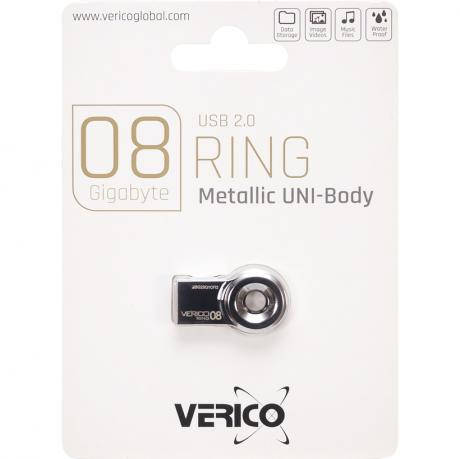Купить Флешка Verico USB 8Gb Ring Silver 603464, цена 155.69 ₴ — Prom.ua (ID#1858977054)