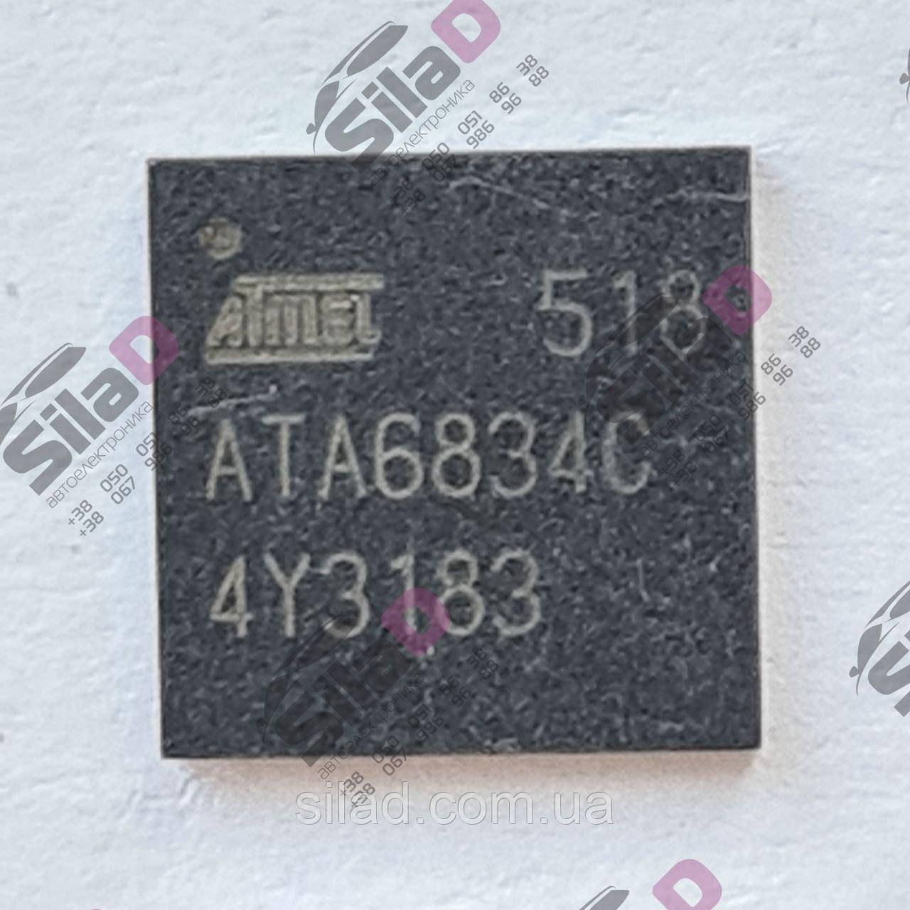 Купить Мікросхема ATA6834C Microchip корпус QFN-48, цена 560 ₴ — Prom.ua (ID#1859092879)