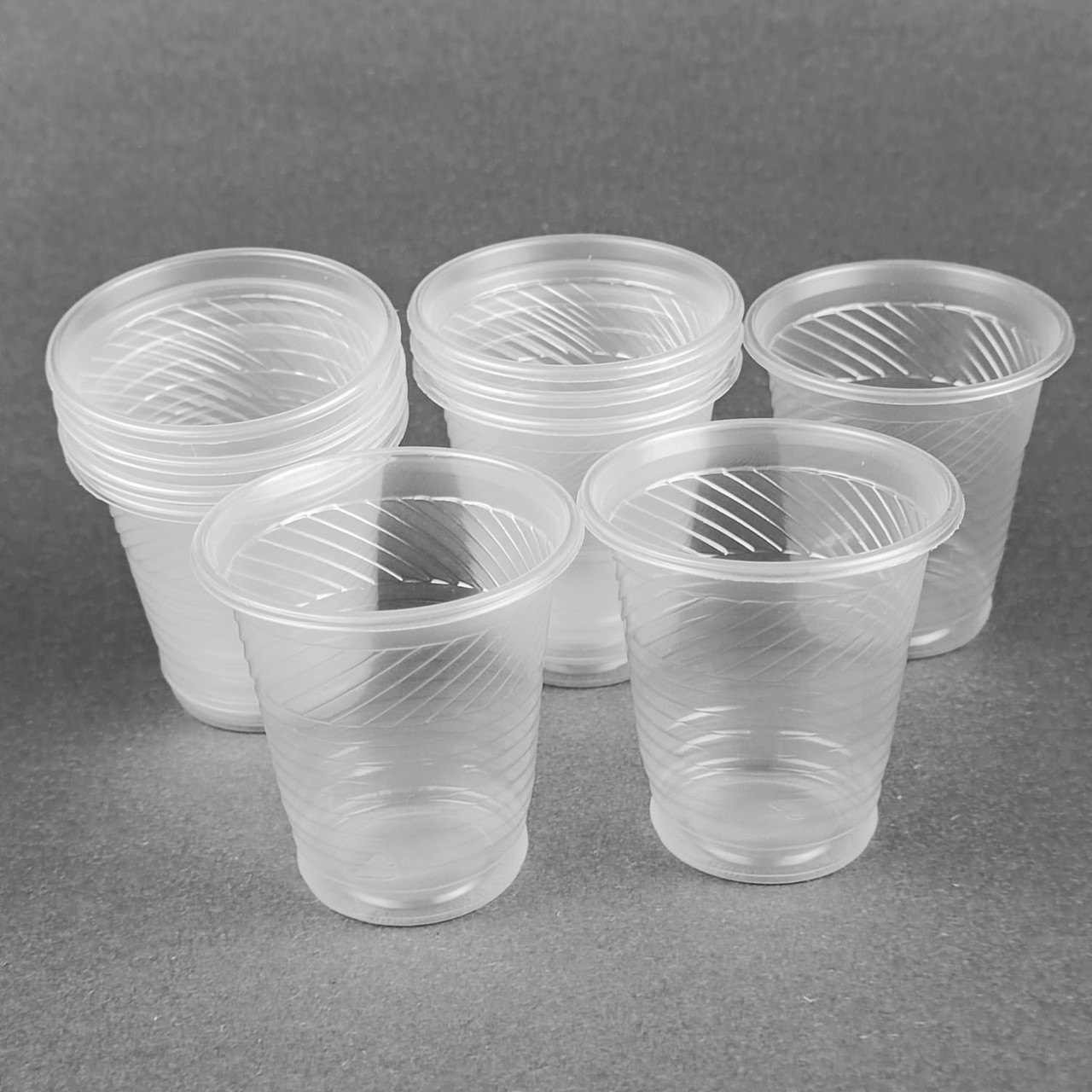 Купити Стакани одноразові 100 мл (стопка) пластикові ПЕТ PP упаковка 10 ...