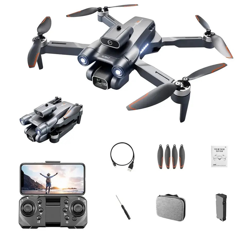 ДРОН С КАМЕРОЙ LSRC S1S MINI DRONE - 4K, FPV БК МОТОРЫ 100 М. ДО 40 мин ...