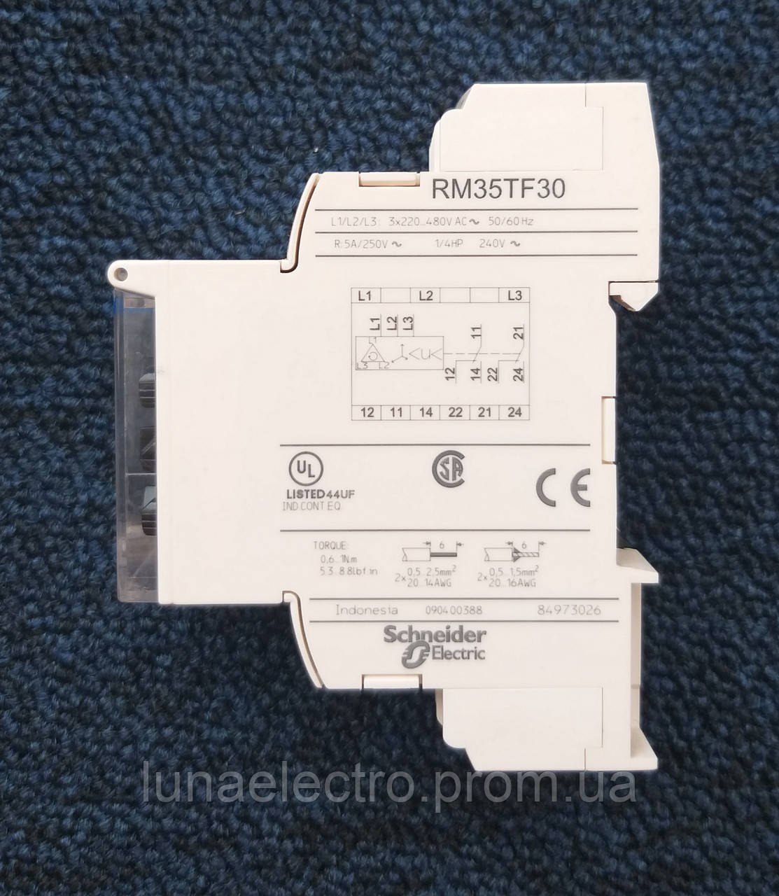Купить Реле контроля напряжения RM35TF30 Schneider Electric ...