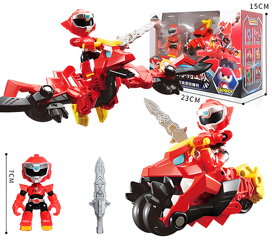 Игрушка Минифорс, Сэмми и трансформер Птеранодон, Сила динозавра, 7 см ...