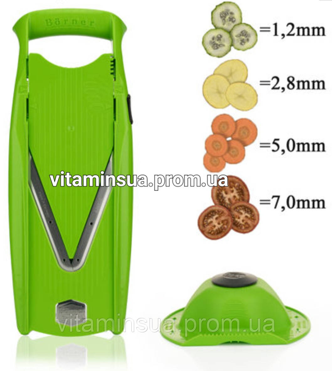 Купити Овочерізка Borner Прима 9 предметів +Терка Börner Roko +Art-Decor + Судок набір Бернер ...