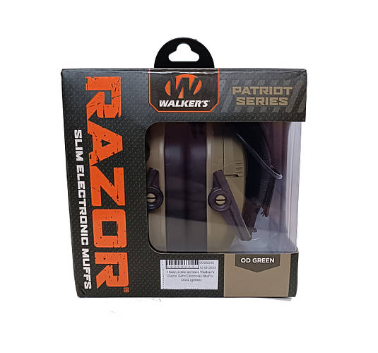 Купити Навушники Walker's активні Razor Slim Electronic Muff ODG green ...