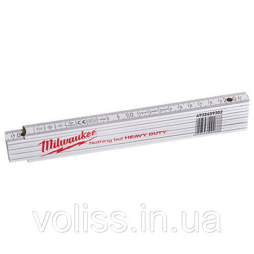 Купить Складной метр деревянный 2м MILWAUKEE 4932459302, цена 220 ...