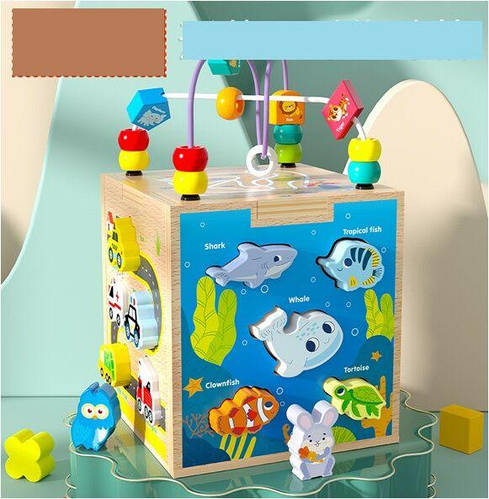 Купити Дерев'яний логічний куб (лабіринт, сортер) З 58266, ціна 708 ₴ - Prom.ua (ID# 1859711158)