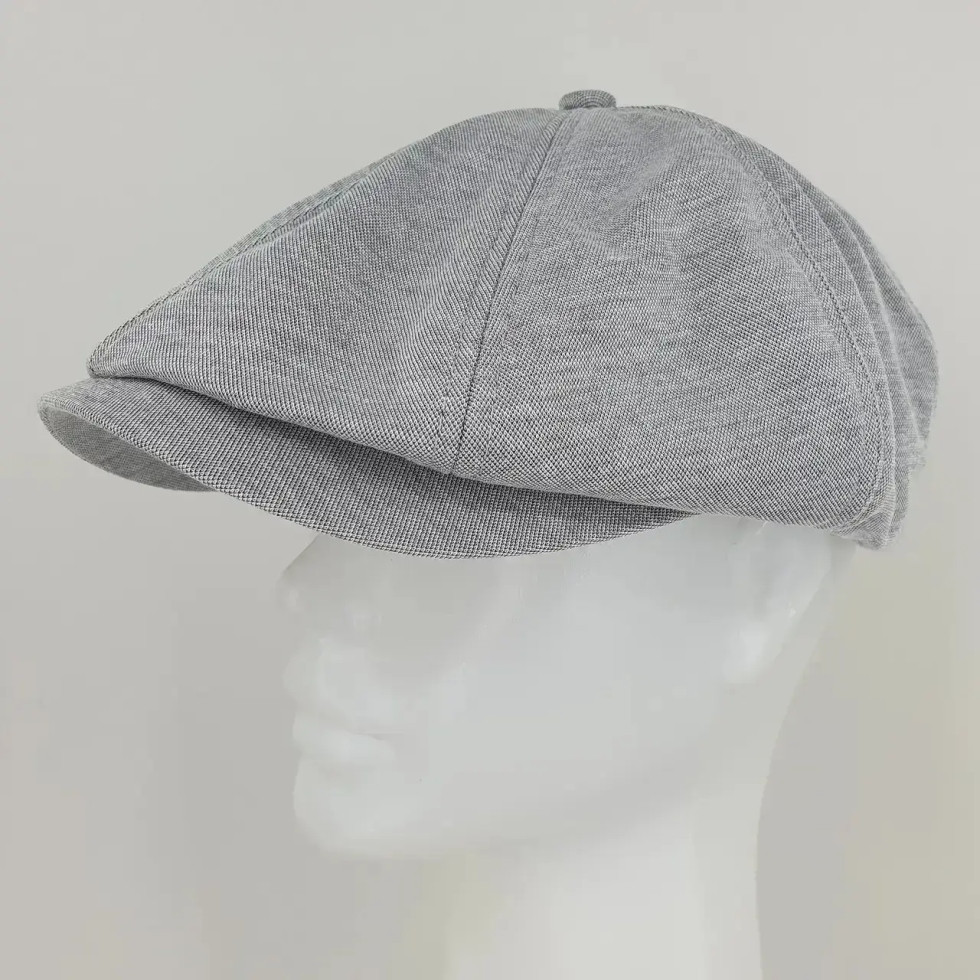 Кепка восьмиклинка хулиганка мужская классическая VladAltex 56 Серый ...