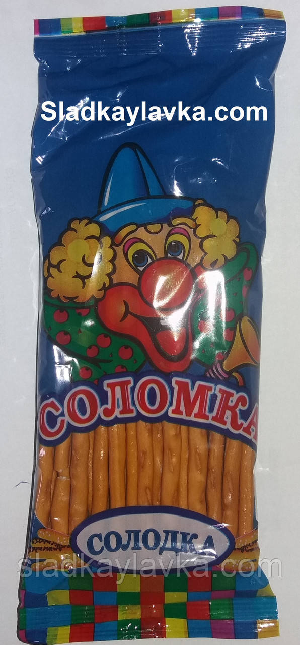 Соломка Сладкая 40 гр 60 шт (Украина): продажа, цена в Днепре. Эклеры и ...