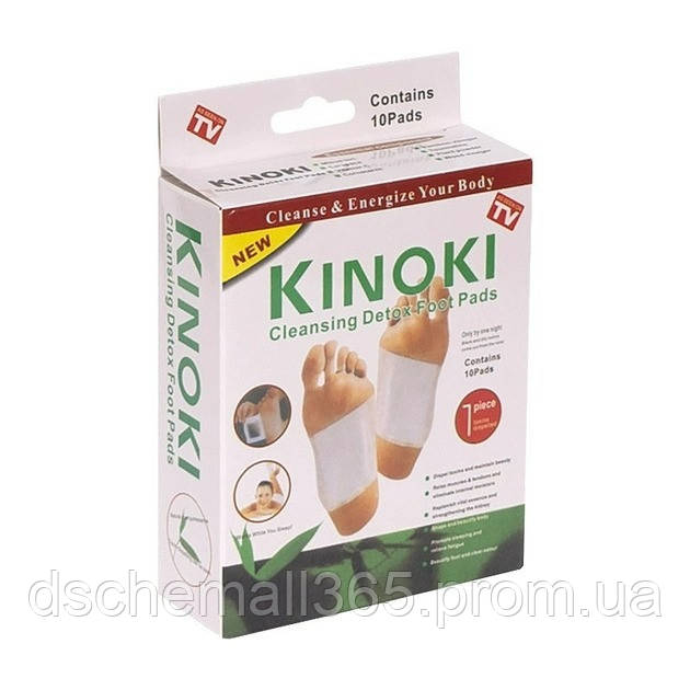 Купить Пластырь на стопы для детоксикации KINOKI. Очищающий пластырь ...