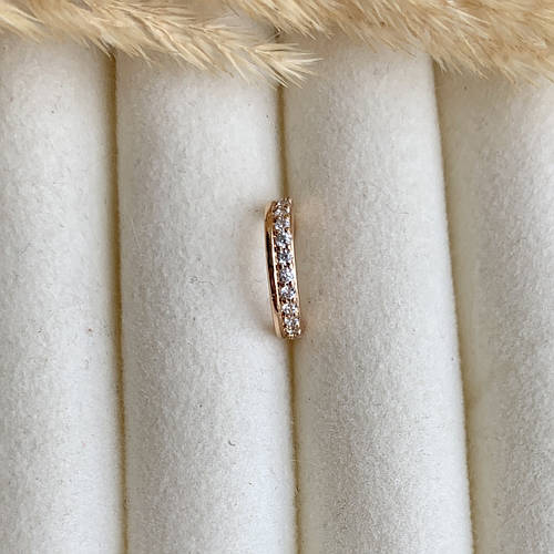 Купить Каффа на ухо из медицинского сплава Ювелирная бижутерия Xuping цена 100 ₴ — Prom Ua Id