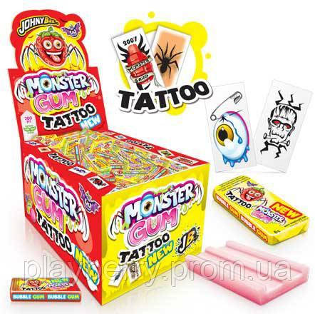 Упаковка жевательной резинки JOHNY BEE Monster Gum, 200 шт. (ID ...