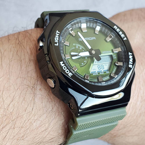 Купить Мужские спортивные наручные часы SANDA 3167 противоударные ...