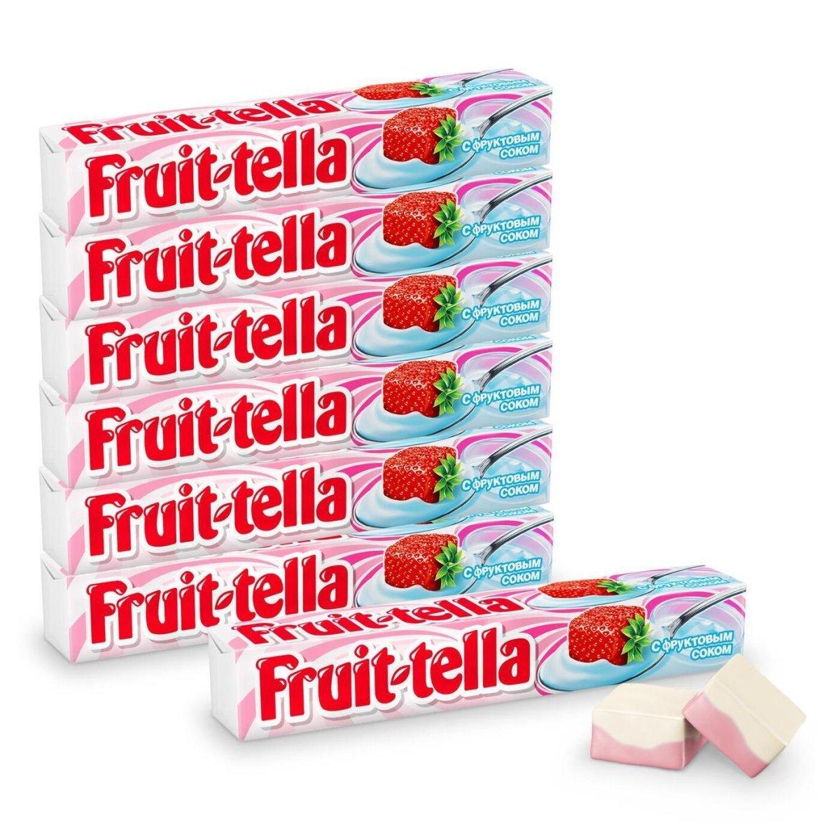 Fruittella Полуниця 41г (40шт в уп) (ID#1860926219), ціна: 21 ₴, купити на Prom.ua