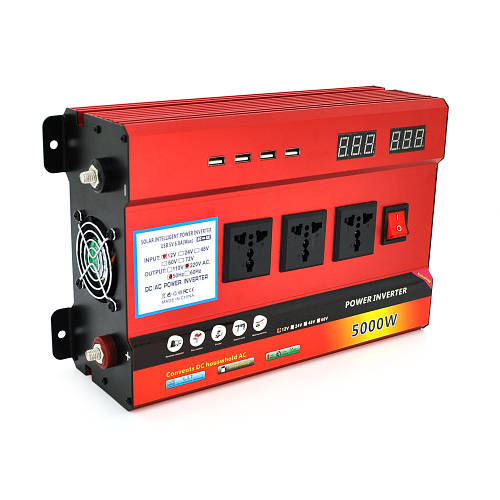 Купить Инвертор напряжения Voltronic, 5000W(2500W), 12/220V, с аппроксимированной синусоидой, 3 ...