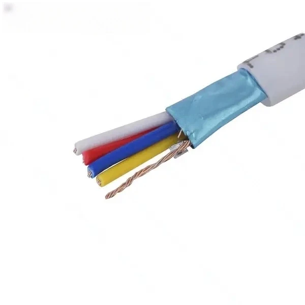 Кабель сигнальний 4 жили в екрані обміднений білий: продаж, ціна у ...