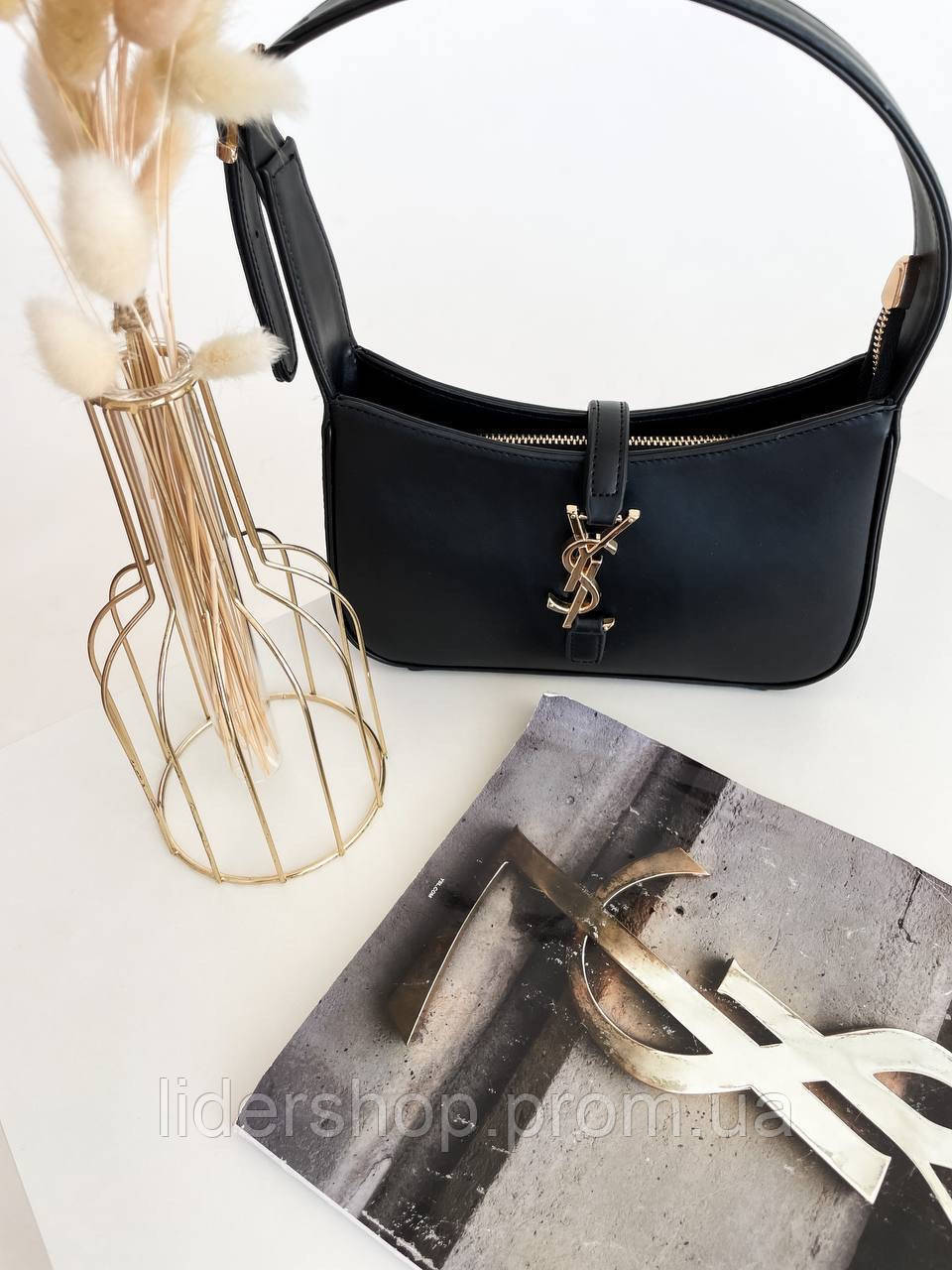 Чорна сумка ysl Yves Saint Lauren (ID#1861512880), цена: 1891 ₴, купить ...