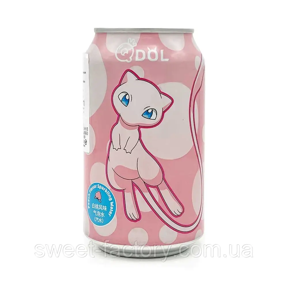 Купити Газування QDol Pokemon Mew Peach China 330ml, ціна 149 ₴ - Prom ...
