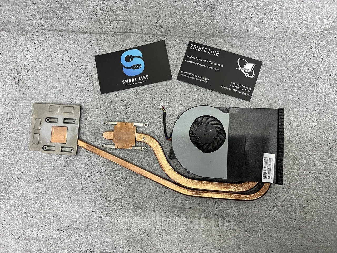 Купити Система охолодження кулер термотрубка для ноутбука Asus A73S ...