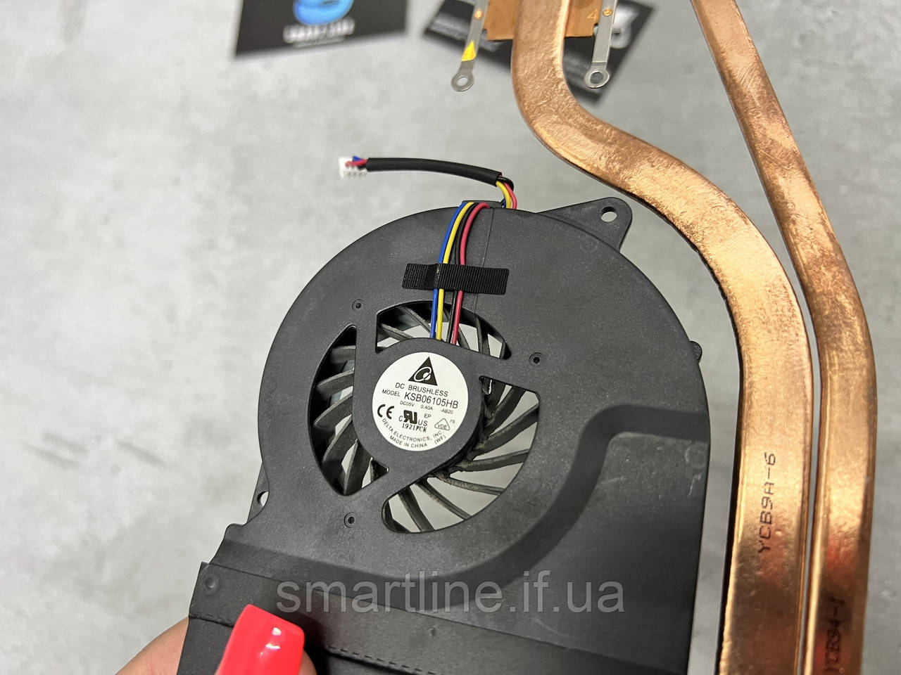 Купити Система охолодження кулер термотрубка для ноутбука Asus A73S ...